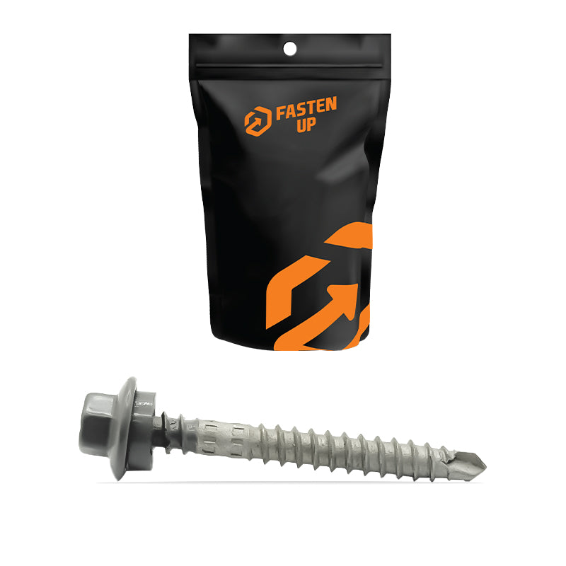 Basalt Roofing Zip Screws M6.2 - 11x50mm - Pack 100 – Fasten Up